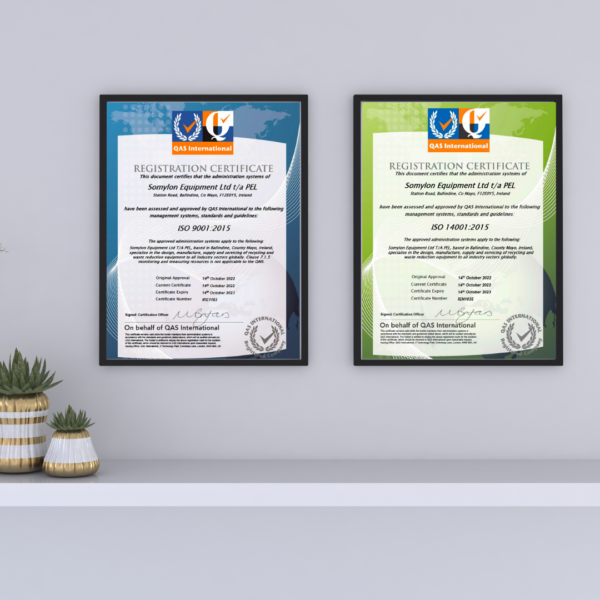 PEL | PEL Achieved ISO 9001 & 14001 Accreditation - PEL
